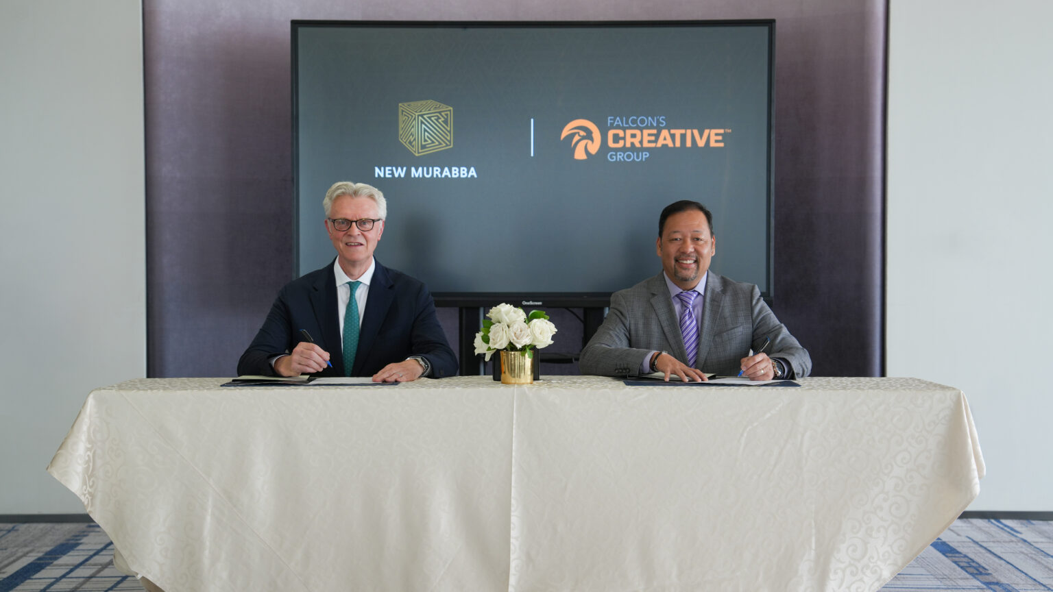 New Murabba Signs Agreement with Falcon’s Creative Group to Develop ...